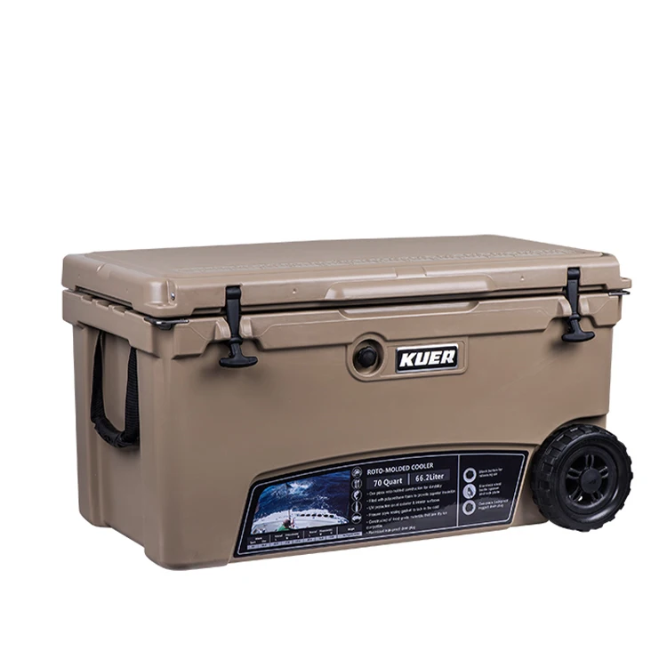 110qt Used Fish Cooler Box Large Capacity Outdoor Ice Box Cooler With ...