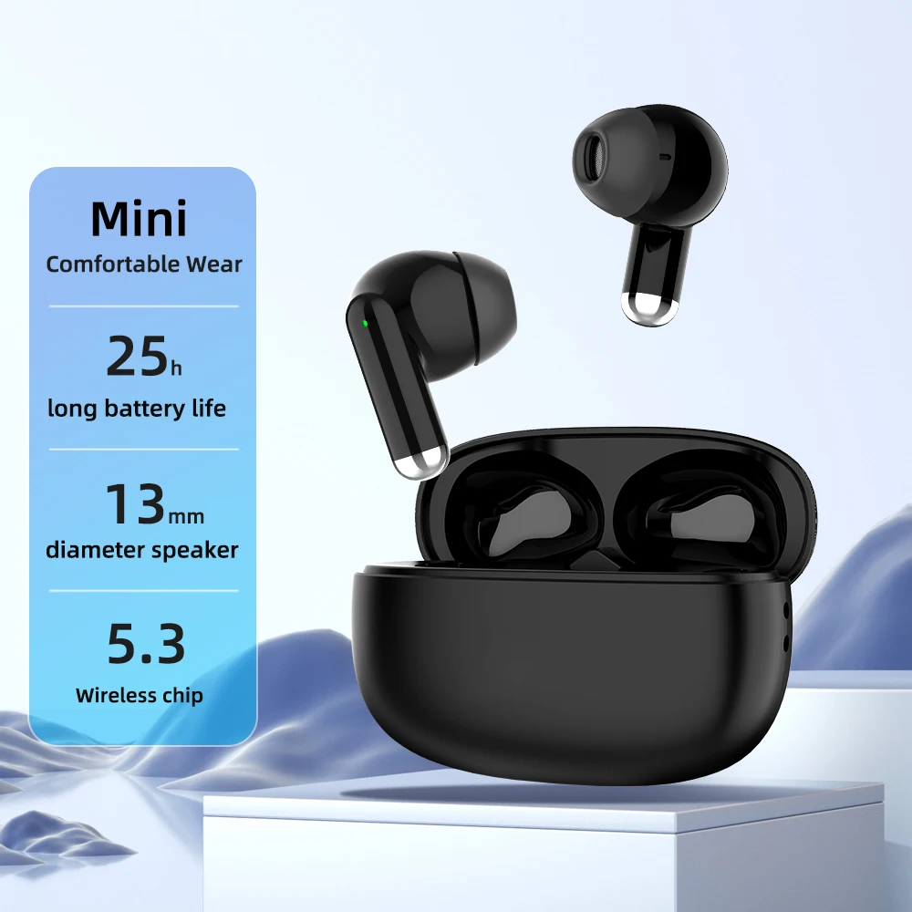 Mini in-Ear Wireless Bluetooth V5.4 Earbuds - Sports & Noise Cancelling