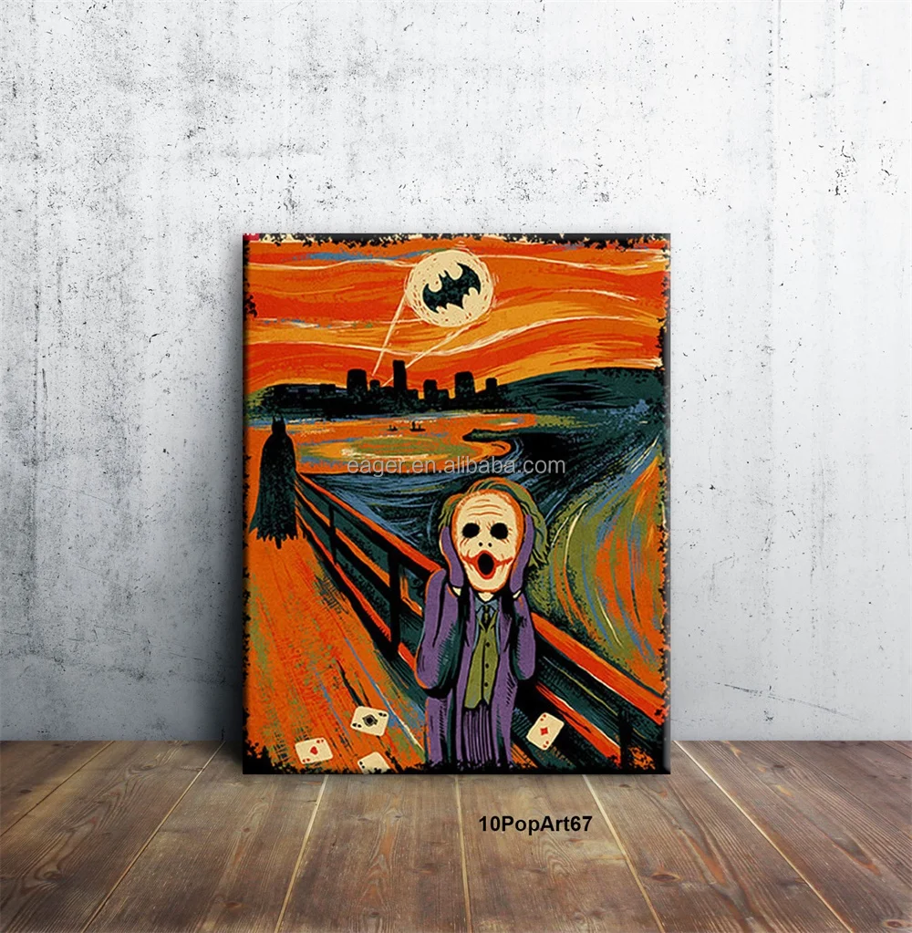Van Gogh Scream Batman