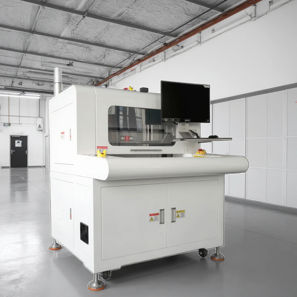 320*350mm Dual-Mode Laser Saw PCB Cutting Machine FR-4 Aluminum Stencil ...