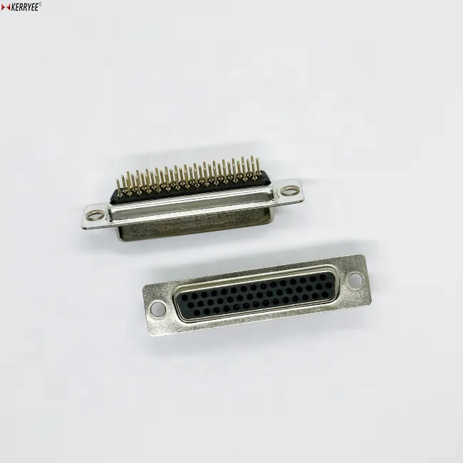DB44 PCB Solder D-Sub Female Straight Pin Connector