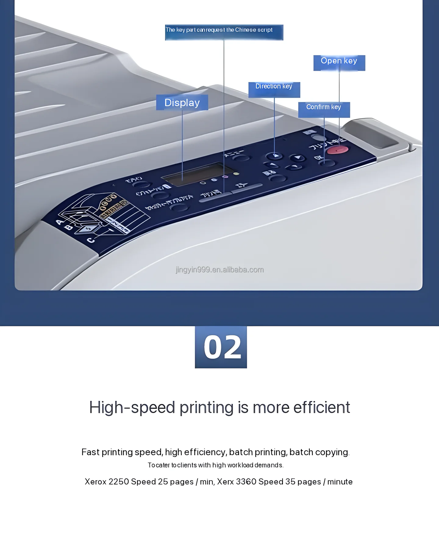 Fuji Xeroxc3360 - Color Printer with A3 Label Sticker Printing