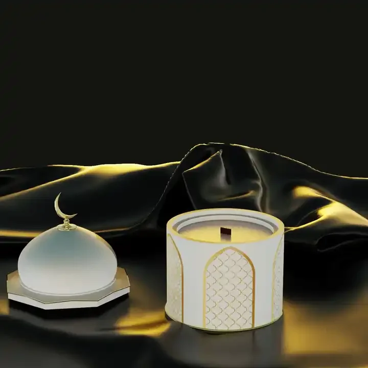 C&H Custom Ceramic Candle Jar Reed Diffuser Fragrance Set Elegant ...