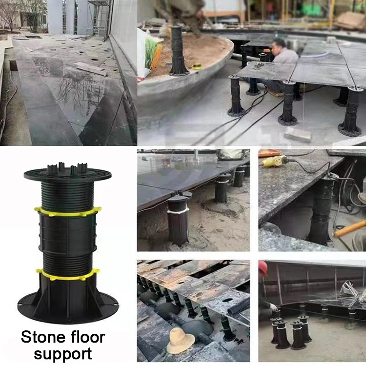 Unifloor Different Height Adjustable Floor Joist Paver Tile Plastic ...