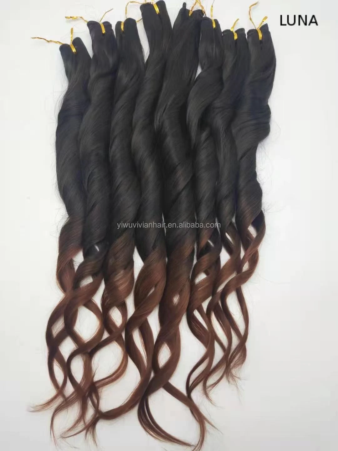 Premium Synthetic Bundles Pack - Heat Resistant Hair Extensions