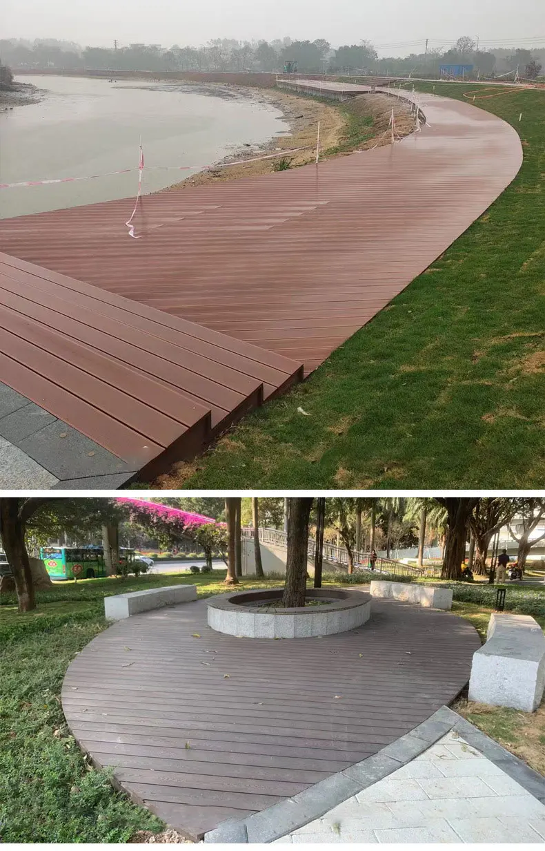 China Manufacture Wpc Decking Composite Wpc Decking Price For ...