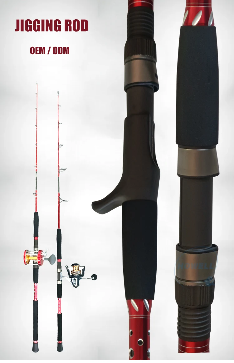 All Fuji Parts Of Jigging Rod Off Shore Boat Fishing Rod 1.5m Lure ...