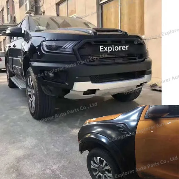Ford Ranger T6 to T7 Upgrade Bodykit - High-Quality ABS+LED