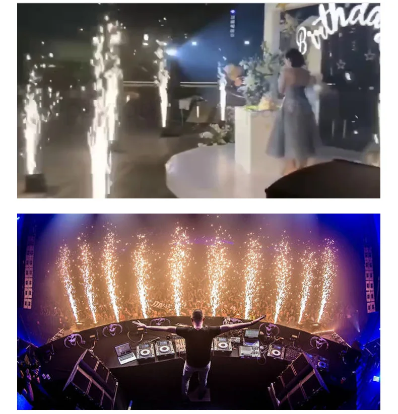 Large Style Cold Sparkler Machine Cold Spark Machine Fountain Fireworks ...