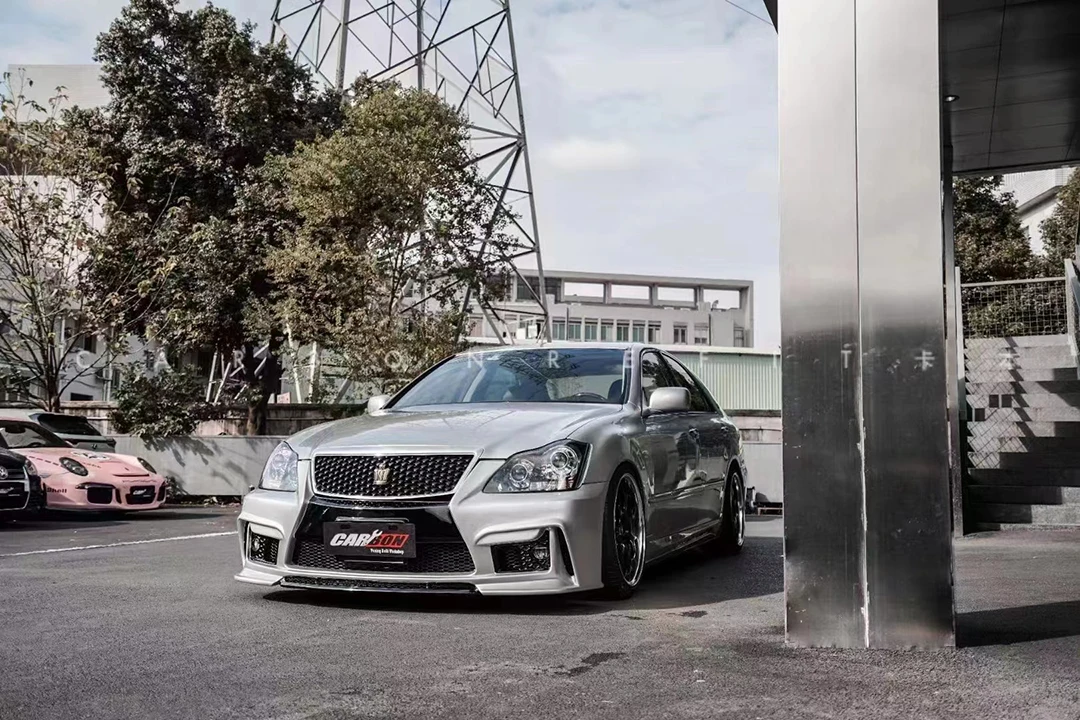 Ag Body Kit Front Bumper Side Skirt Upgrade Bumper For Toyota Crown ...