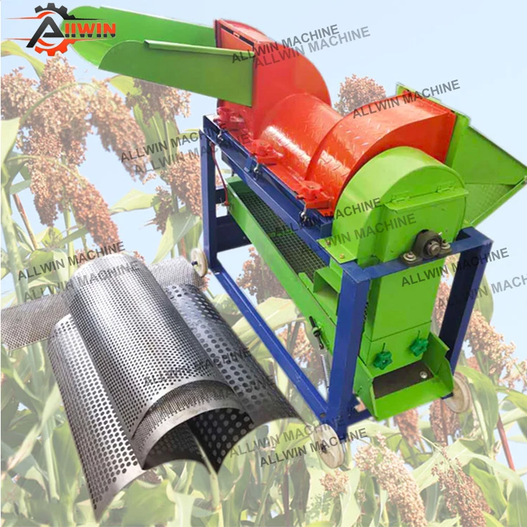 Sorghum Millet Corn Maize Husker Thresher - High Efficiency