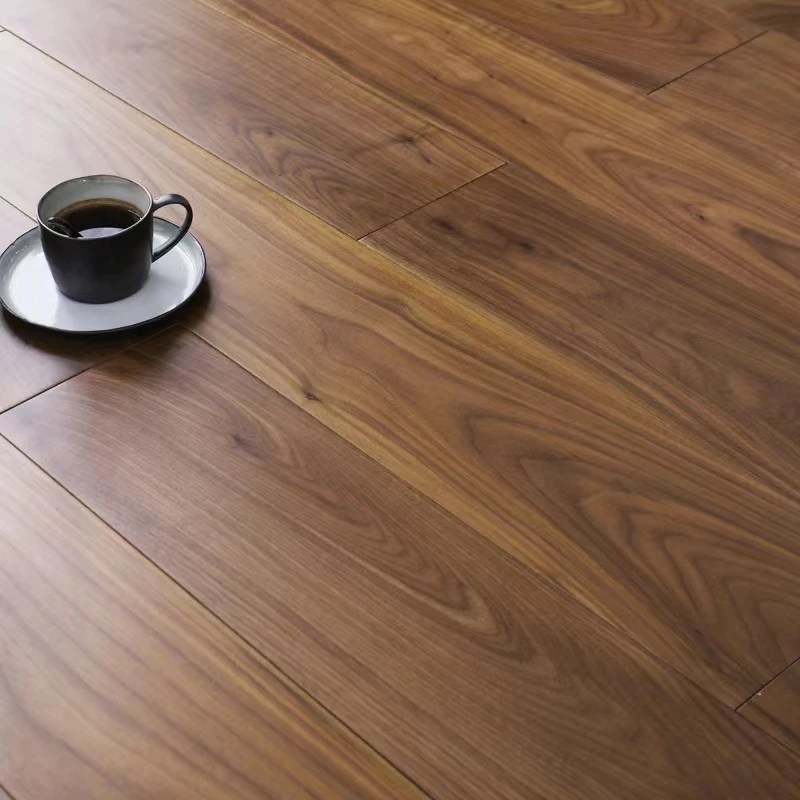 Walnut Solid Hard Wood Flooring Living Room /bedroom Wooden Floor ...