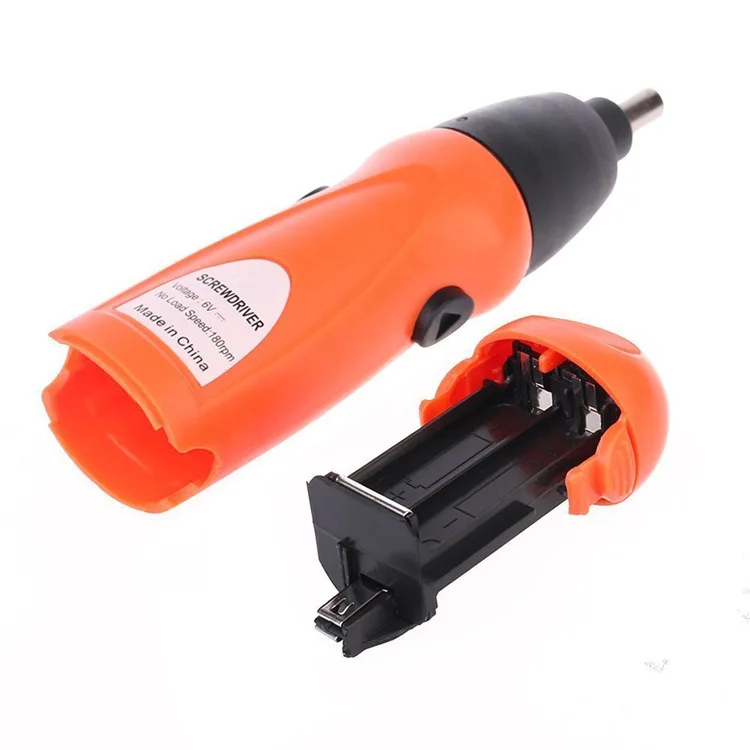 Mini Electric Screwdriver 6v Battery Operated Cordless With Drill Tool ...