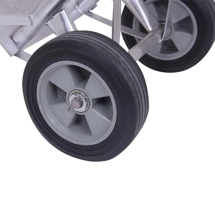 Jh-mech Industrial Dolly Cart With Vertical Loop Handle And 800 Lbs ...