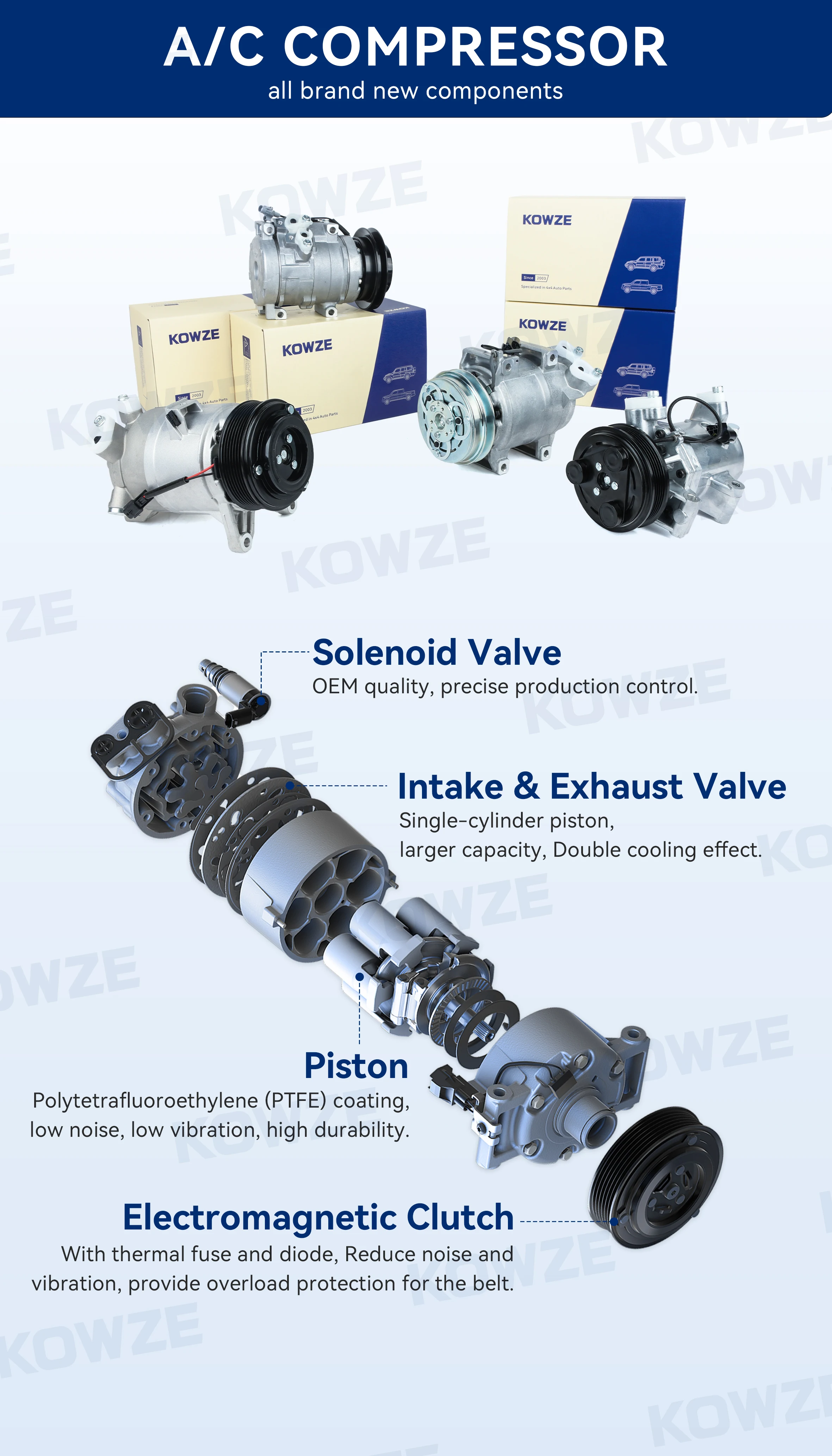 88320-60590 88320-60750 High Quality Auto Parts AC Compressor for ...