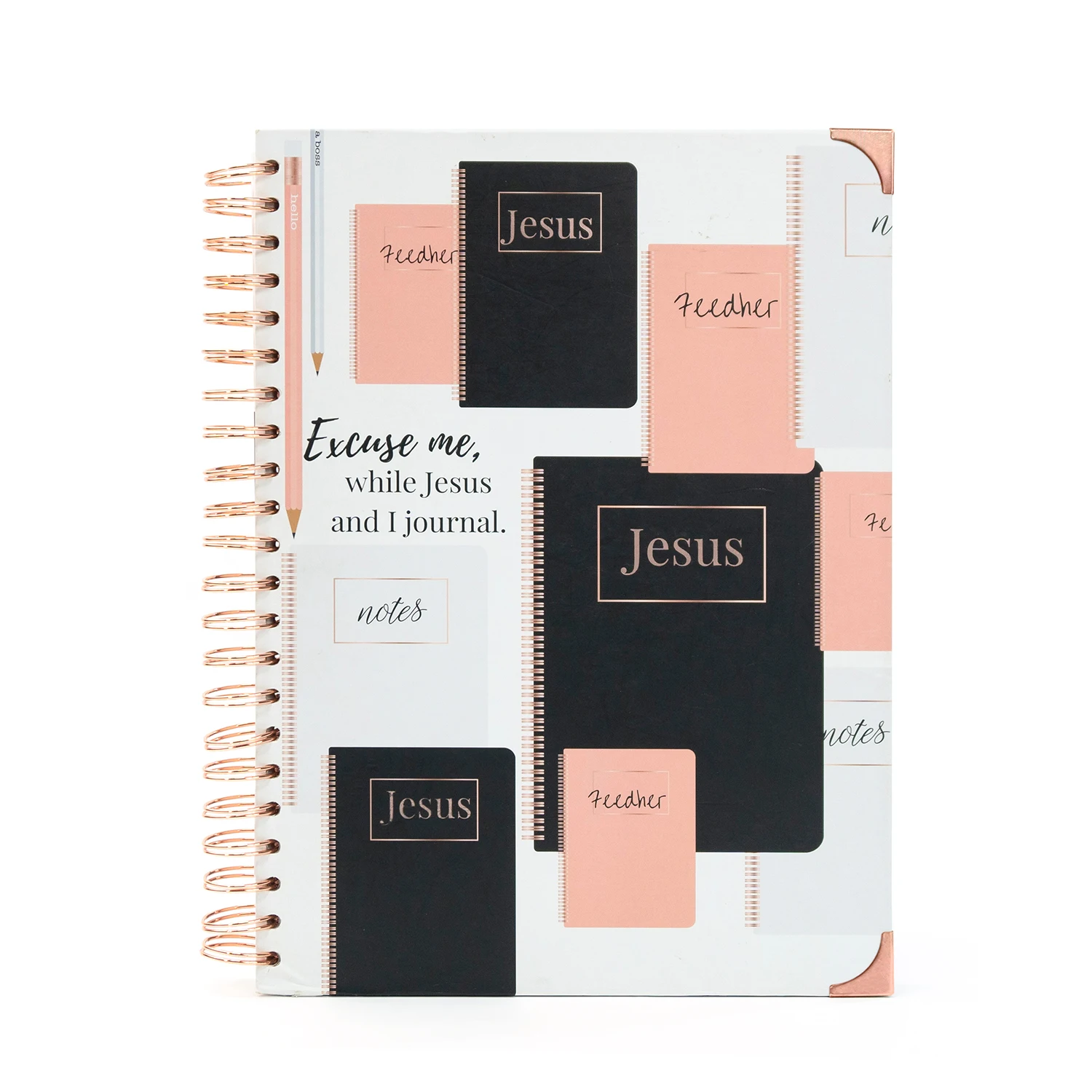 Wholesale Custom Printing Hardcover Spiral Faith Book Mindfulness ...