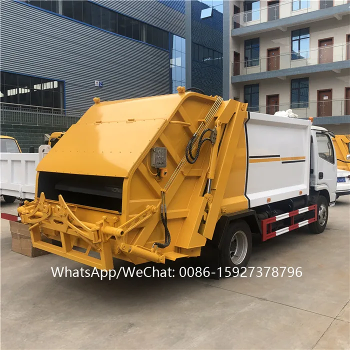 4m3 5m3 New Garbage Compactor Truck for Sale - Durable & Efficient