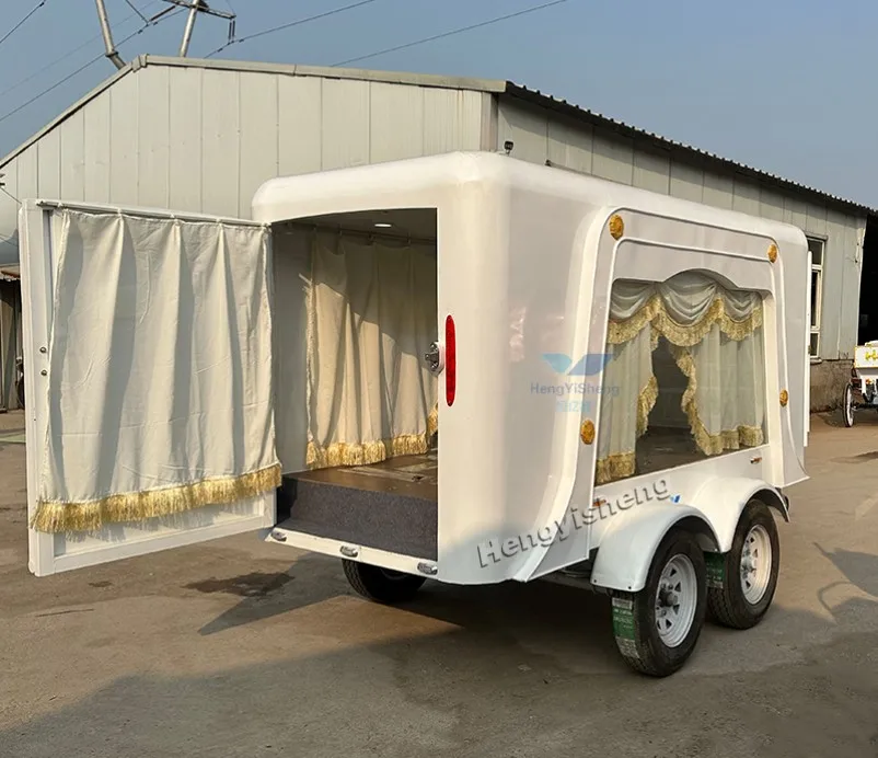 Latest Funeral Hearse the Hearse Trailer Funeral coach Motorcycle ...