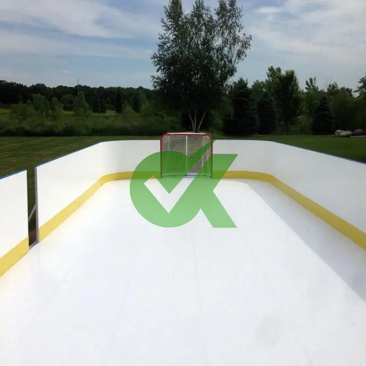 Ice Rink Fence Panel Outdoor Floorball Rinks Boards 4x8 Plastic Hdpe ...