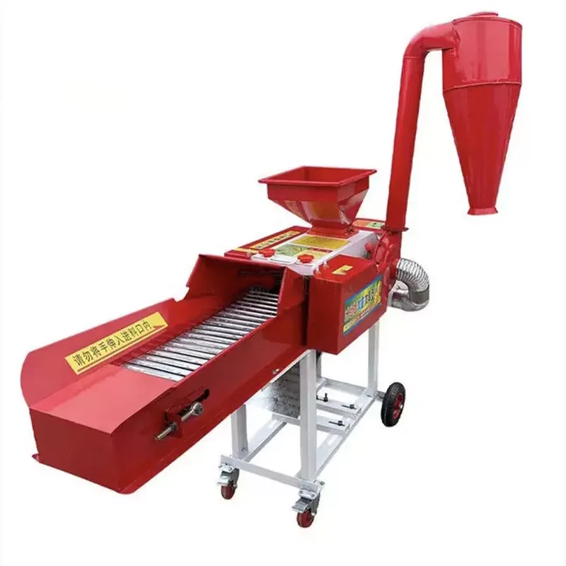 Animal Feed Straw Chopper Corn Stalk Forage Silage Shredder Crusher ...