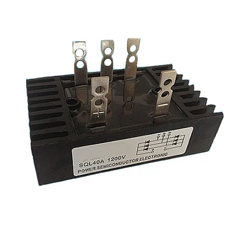 40 Amp Diode Bridge Rectifier Generator Three-phase Sql40a Single Dc ...