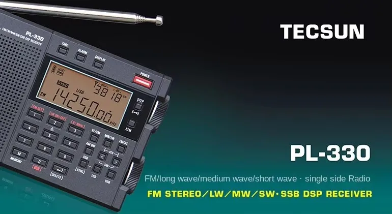 Tecsun PL-330 Radio - All-Band FM/LW/SW/MW Portable Radio