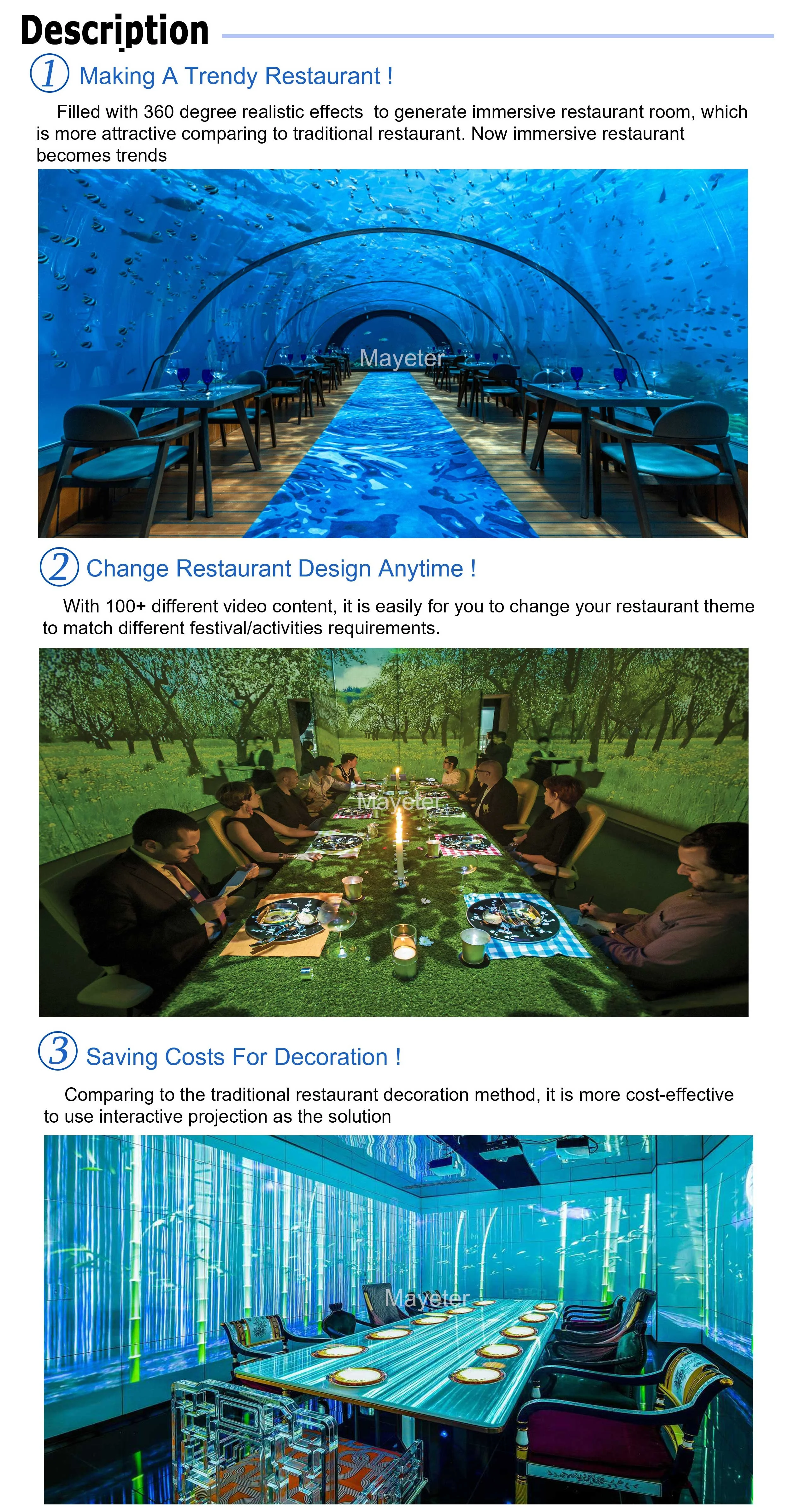 3D Holographic Display Projector - Immersive and Interactive