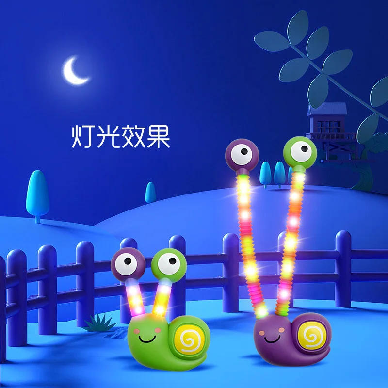 Snail Pop Tubes Sensory Fidget Toys Telescopic Tube Toys Retractable ...