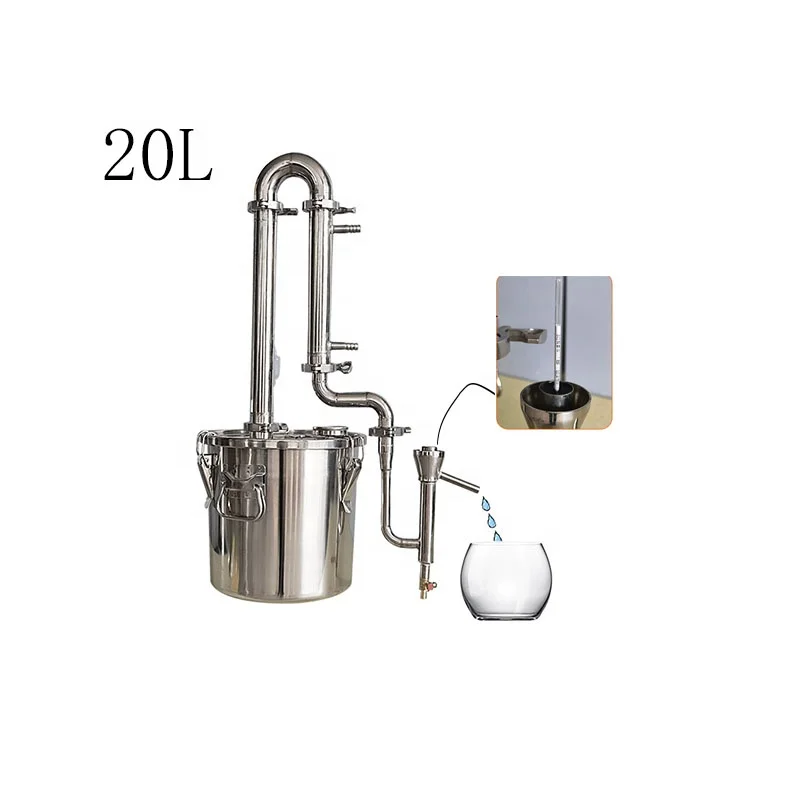 20L Home gin distiller Small whisky distiller Grape and other fruit ...