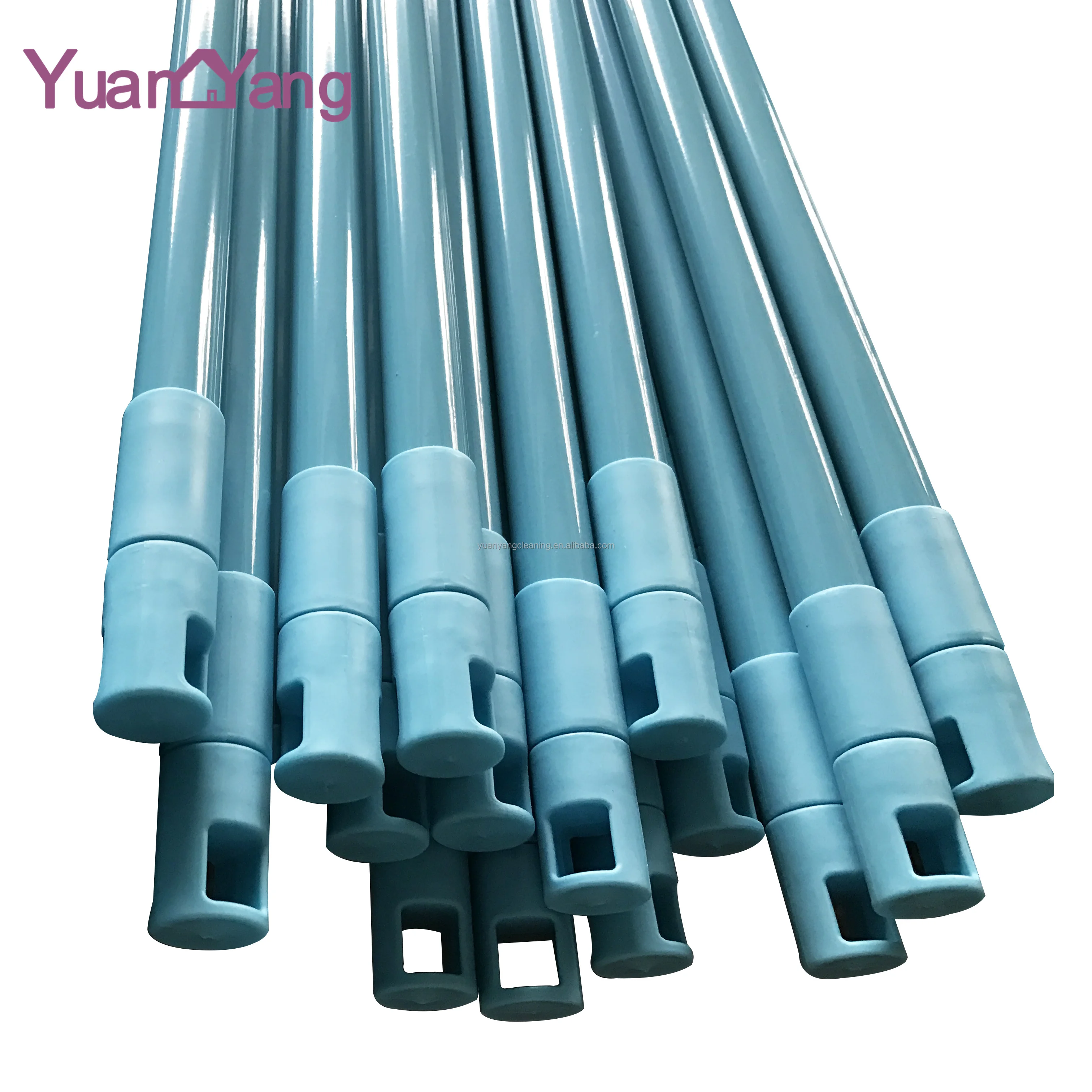 High Quality Stainless Steel Tubing Metal Broom Stick Extendable Broom ...