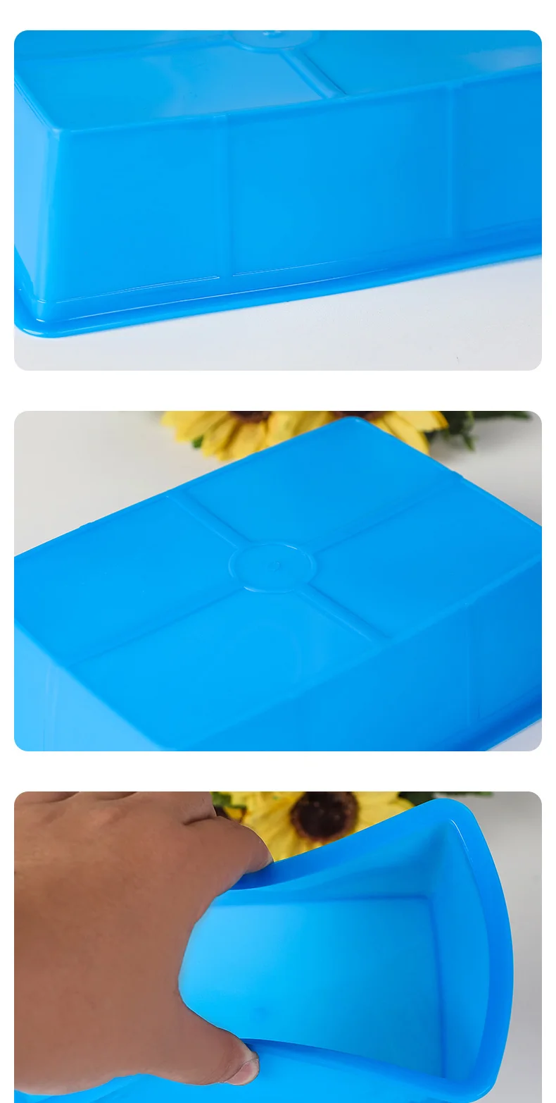 Rectangular Plastic Sorting Box Blue And Red Storage And Classification ...