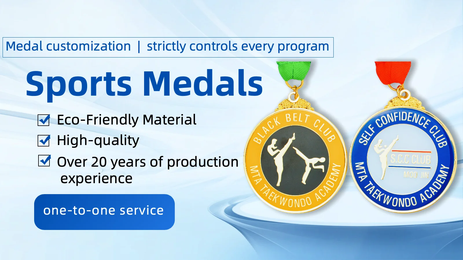 Free Sample Enamel Colour Medals Sports 1St 2Nd 3Rd Place First Victory ...