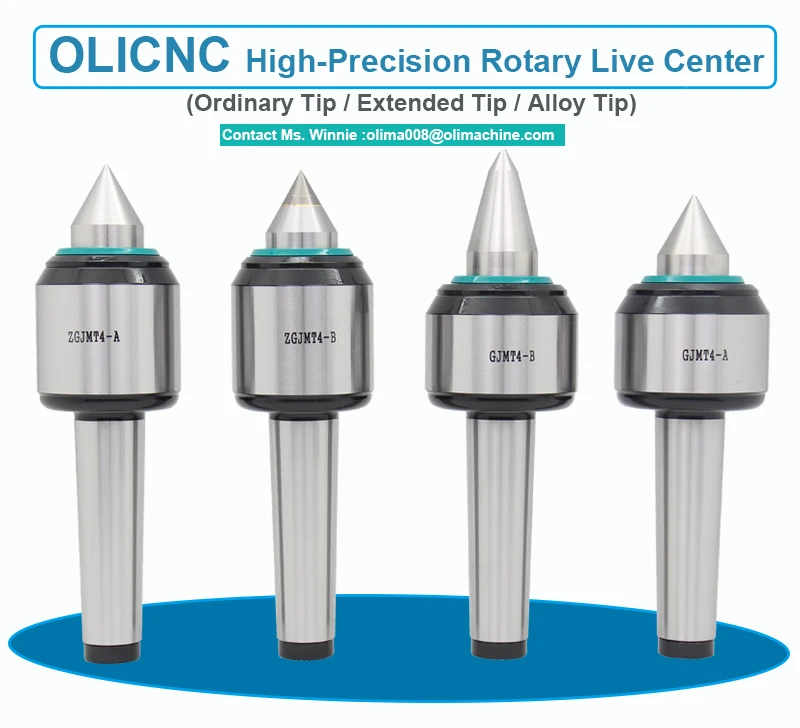 Light-duty Live Center MT3 MT4 MT5 High-precision High Speed Extended ...