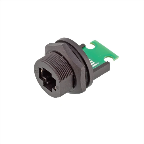 RJ45 Female Back Mount Wall Panel Socket PCB Receptacle