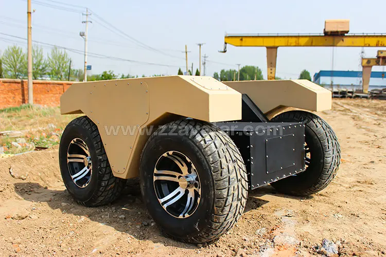 All Terrain Electric Vehicle Robot Platform 4wd Wheeled Robot Chassis ...