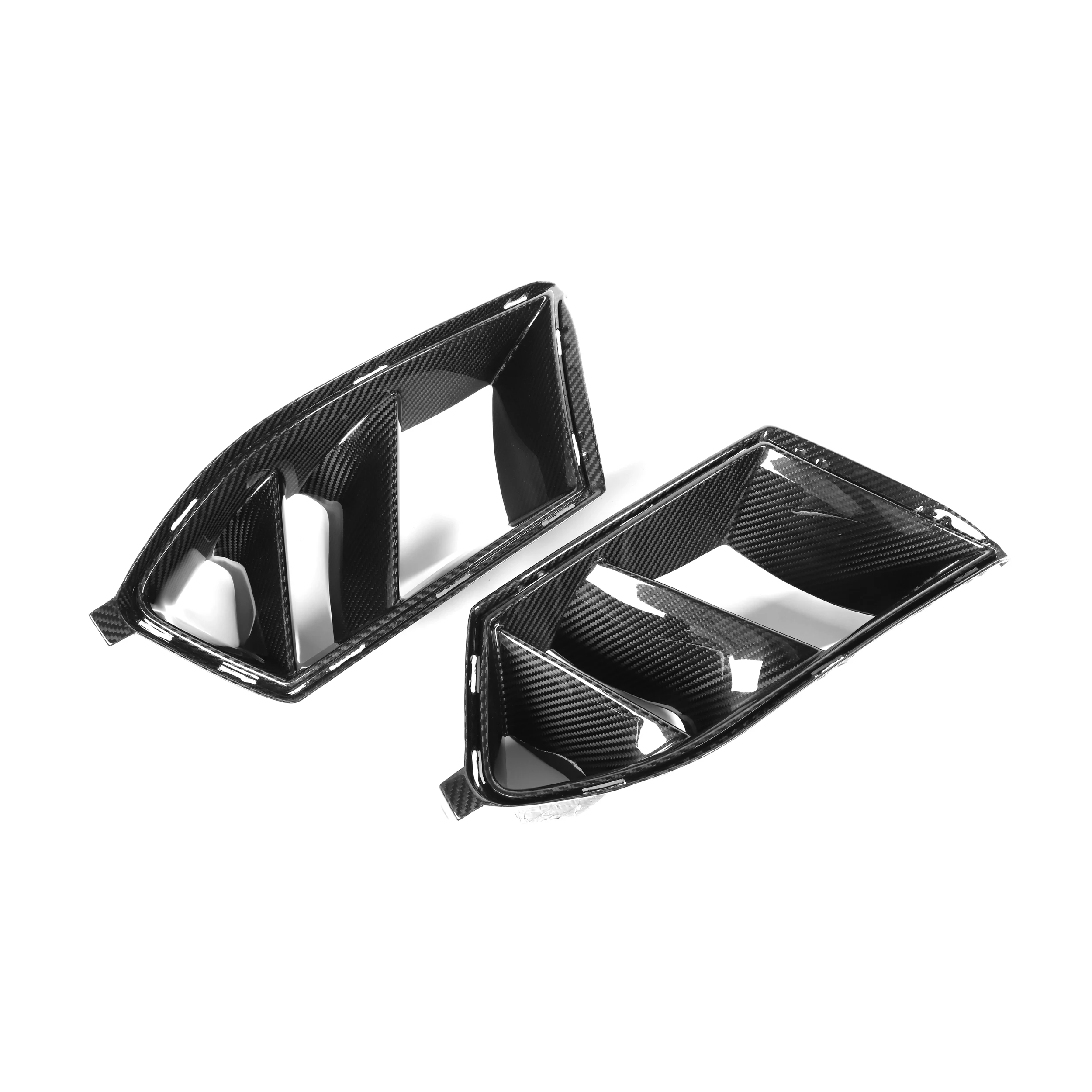 G80 Air Intakes R Style Dry Carbon Fiber 2 PCS for BMW M3 G80 4-Door ...