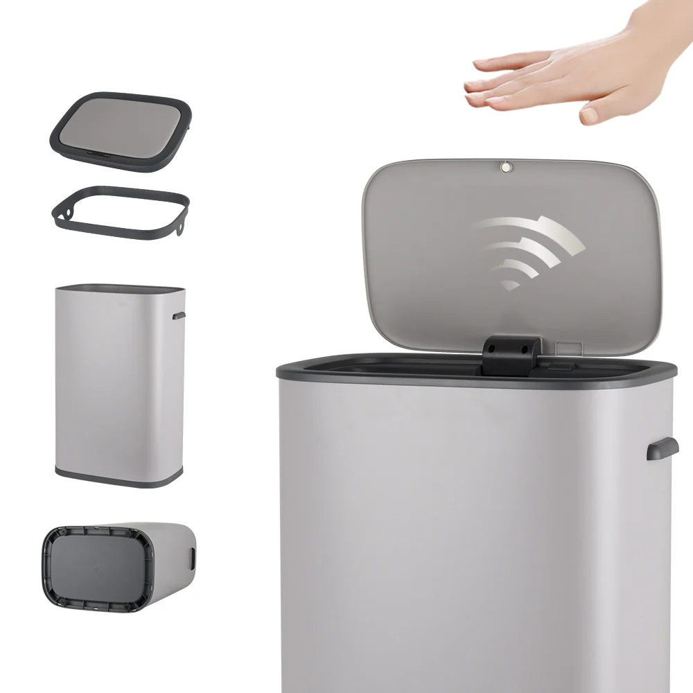 Modern Sensor Automatic Trash Can Kitchen Smart Dustbin Nordic Trash Bin| Alibaba.com