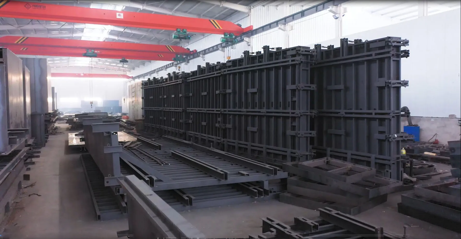 Prefab House Mold Machine - Durable Steel for Concrete Molding