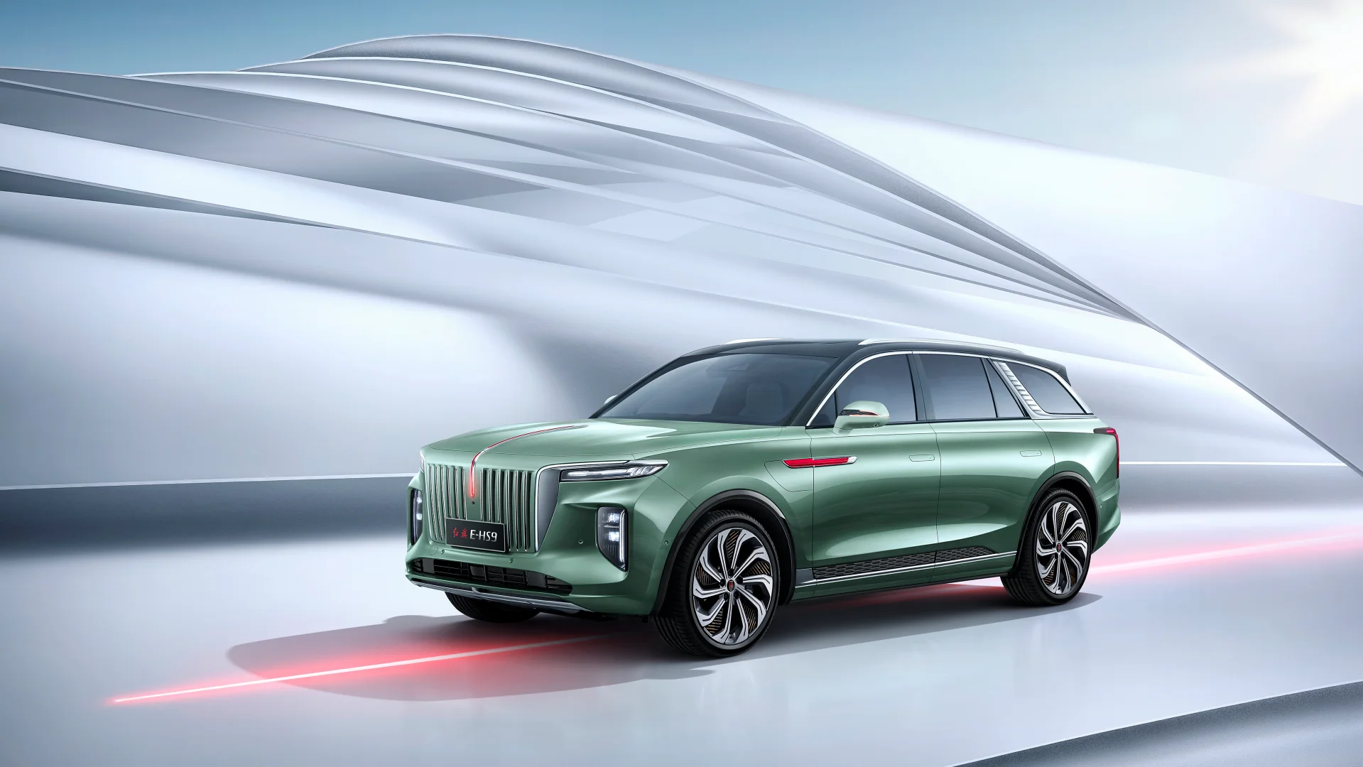 Shop Our IN STOCK NOW Hongqi E-HS9 Body Kit - Front Window & Door Sills