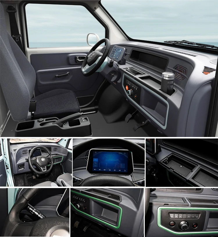 Electric Van Range Electric Cargo Van China Mini Truck Chengshi 01 New ...