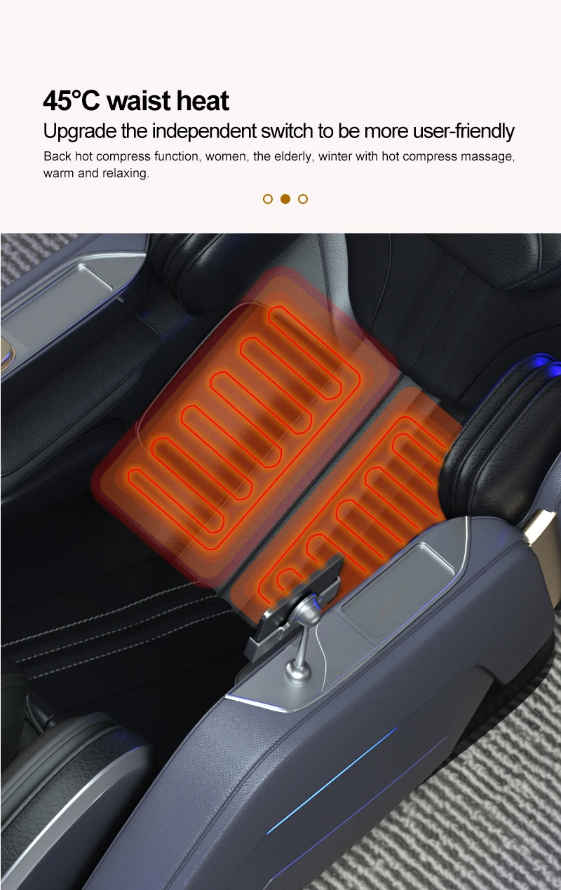 8D Luxury Hydro 5D 3d Folding Full Body Shitasu Massage Chair