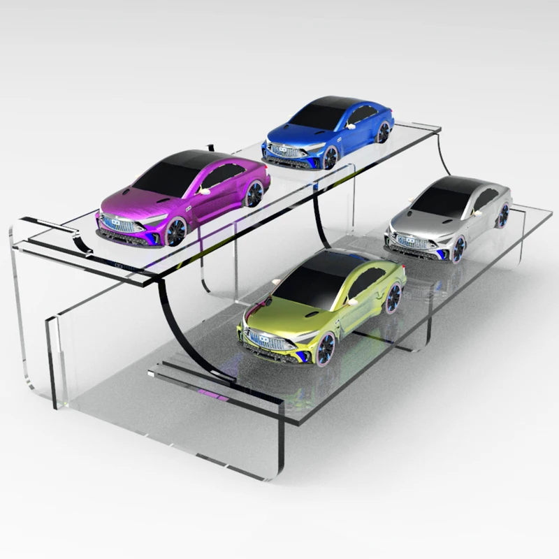 Clear Acrylic Display Stand Riser Organize and Showcase in Style 100% ...