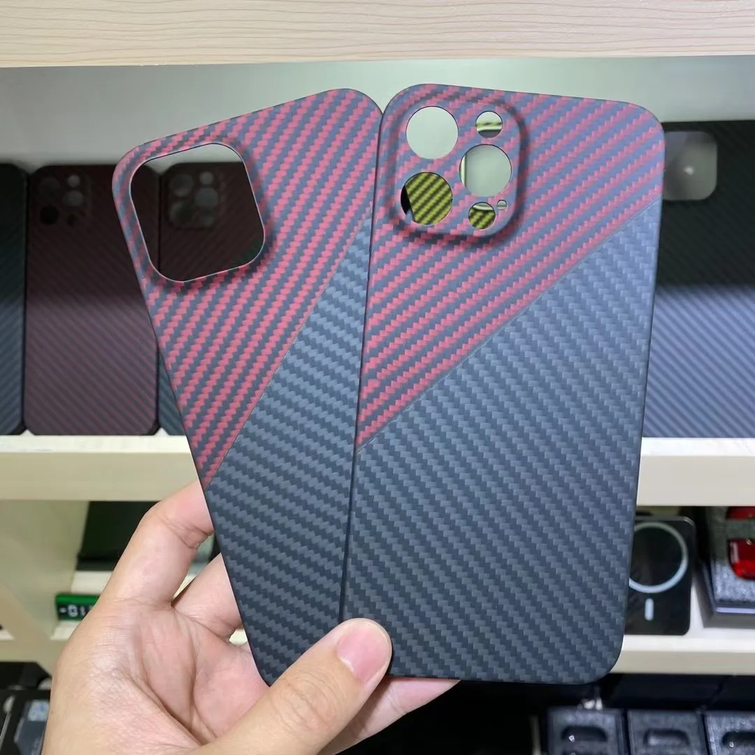 Real Carbon Fiber Phone case for iphone 15 14 13 12 Pro Max Fashion ...