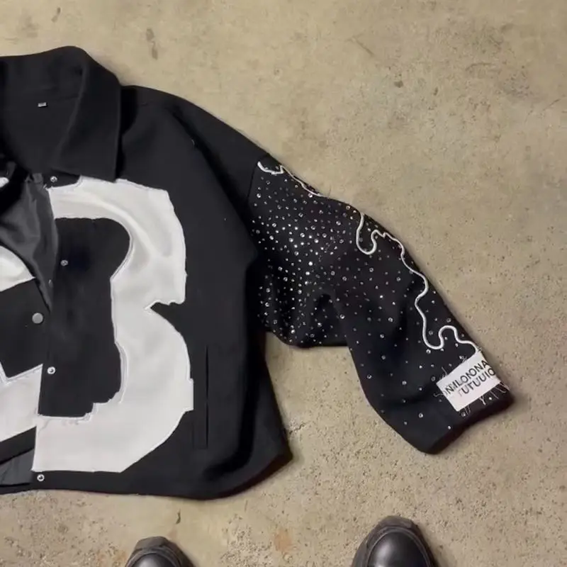 Custom Wholesale Custom Logo Rhinestones Embroidery Patches Baseball ...