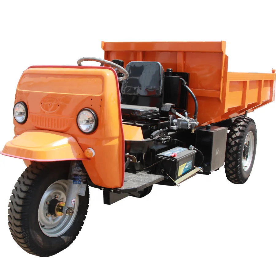 Changchai 22HP diesel engine tricycle dumper/2T mining cargo tricycle ...