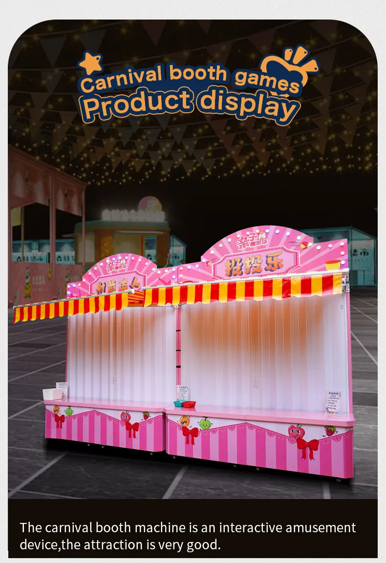 Hot Selling Dart Shooting Booth Game Earn Money Indoor Outdoor Sandbag ...