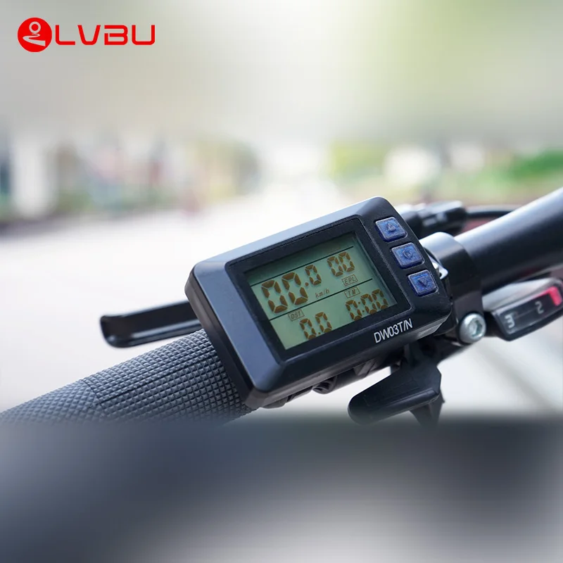 Lvbu New Wireless Bicycle Control Computer Dw03t Btc02 Lcd Display With ...