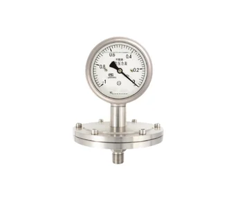 Accurate Steel Bourdon Tube Pressure Gauge For Oil Medium Oem Customization Supported Valve ...