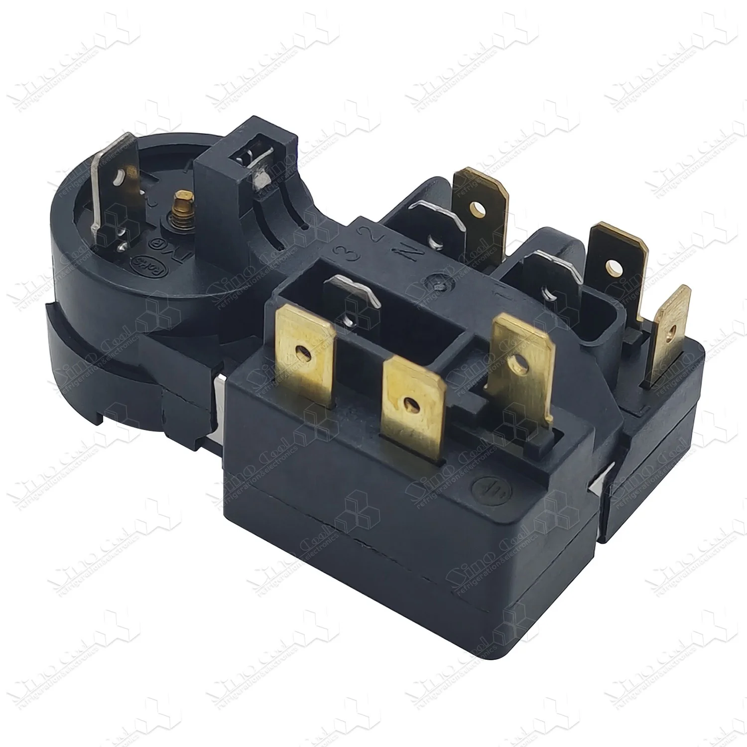 QP3-12A Refrigerator Compressor PTC Starter Overload Protector Relay