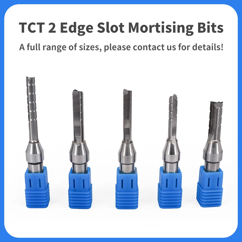 FST Carbide TCT 2 Flute 3 Flute Straight Router Bits 1/2 Shank TCT ...